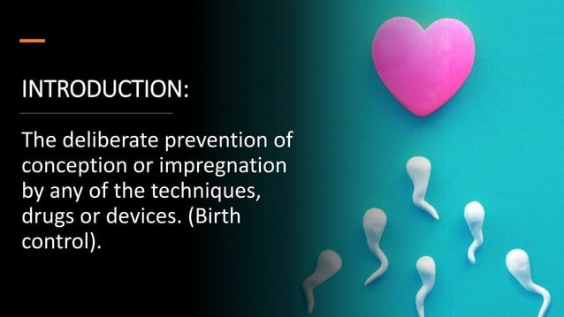 male contraception- powerpoint presentation | PPTX