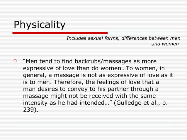 Men and affection: The examination of gender roles and masculine traits ...