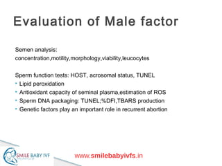 Male factors in rpl | ODP