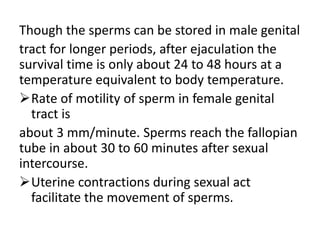 Male & female reproductive system | PPTX