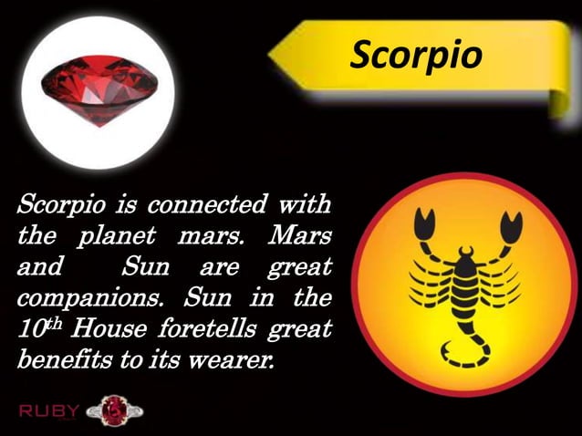 Malefic and positive effects of ruby gemstones on all zodiac signs | PPT