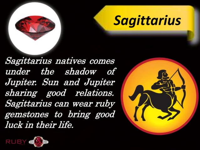 Malefic and positive effects of ruby gemstones on all zodiac signs | PPT