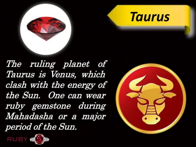 Malefic and positive effects of ruby gemstones on all zodiac signs | PPT