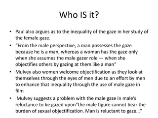 Male gaze | PPT