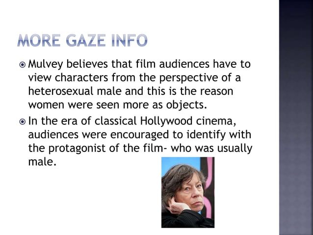 Male gaze | PPT