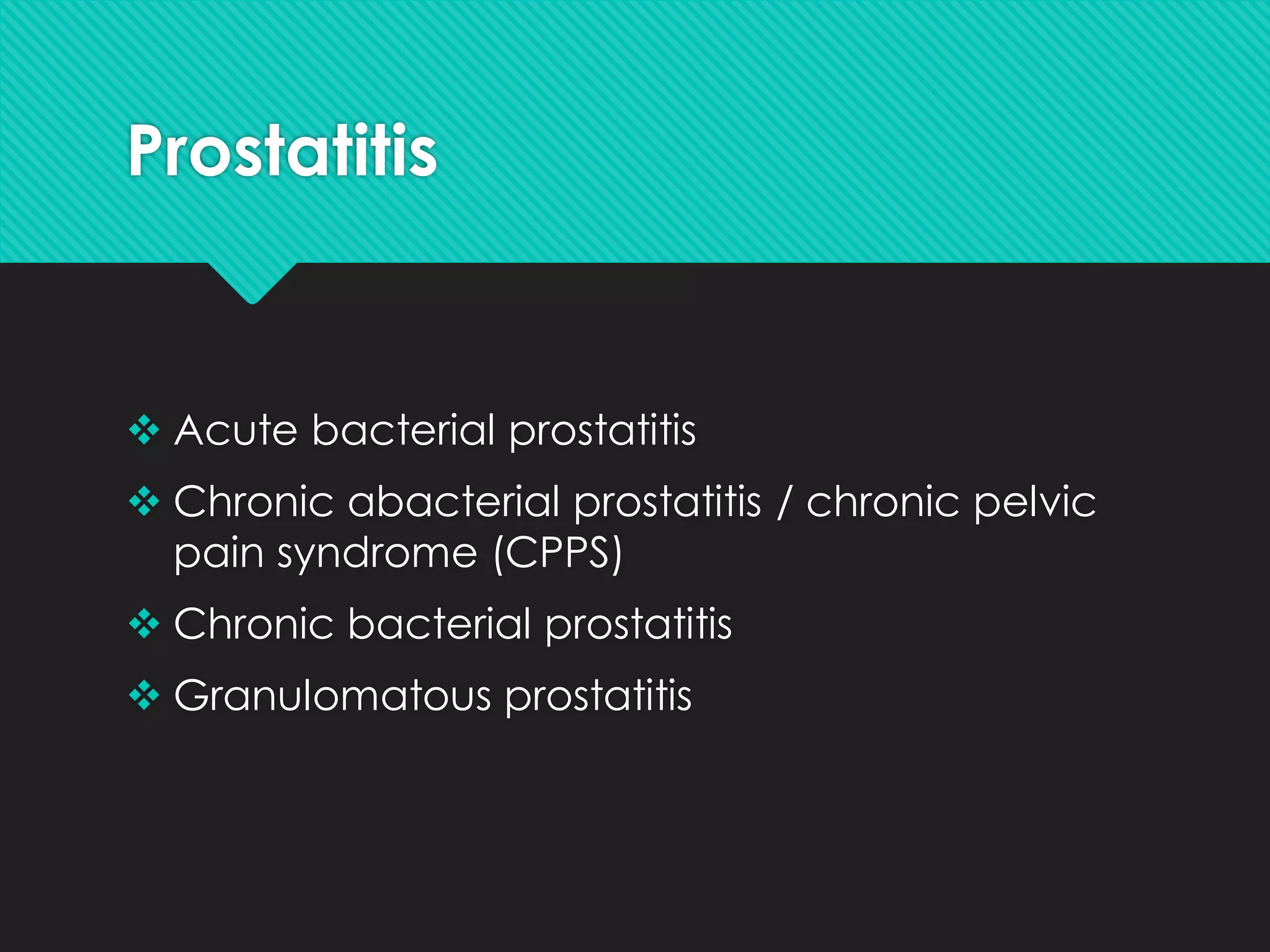 Pathology of Lower Urinary Tract & Male Genital System | PDF