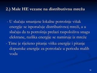 Male hidroelektrane | PDF