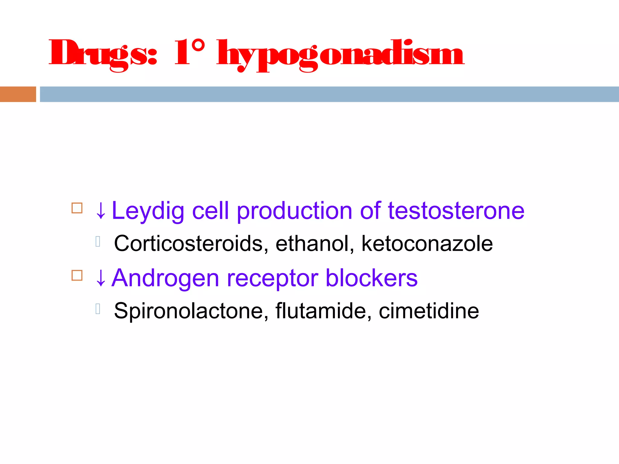 Male hypogonadism | PPT