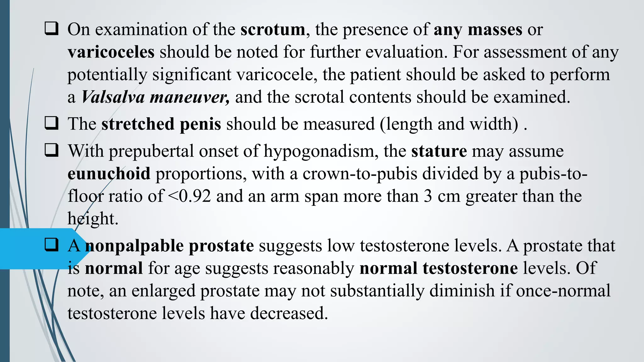 Male Hypogonadism - Rivin | PPTX