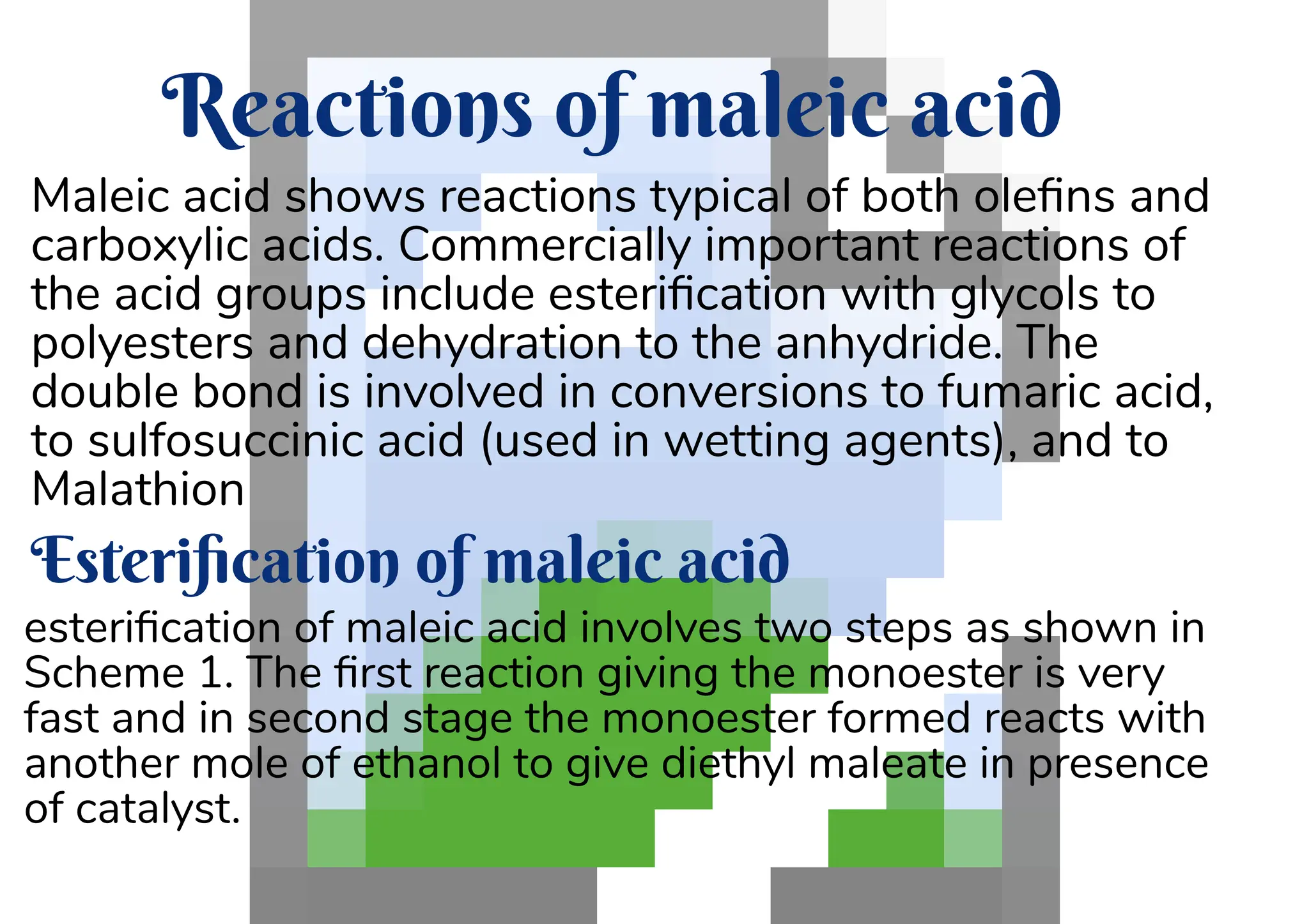 Maleic Acid. Properties synthesis spectral data | PPT
