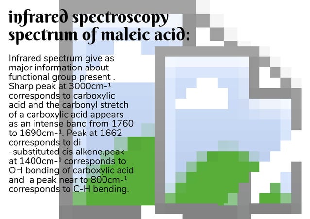 Maleic Acid. Properties synthesis spectral data | PPT