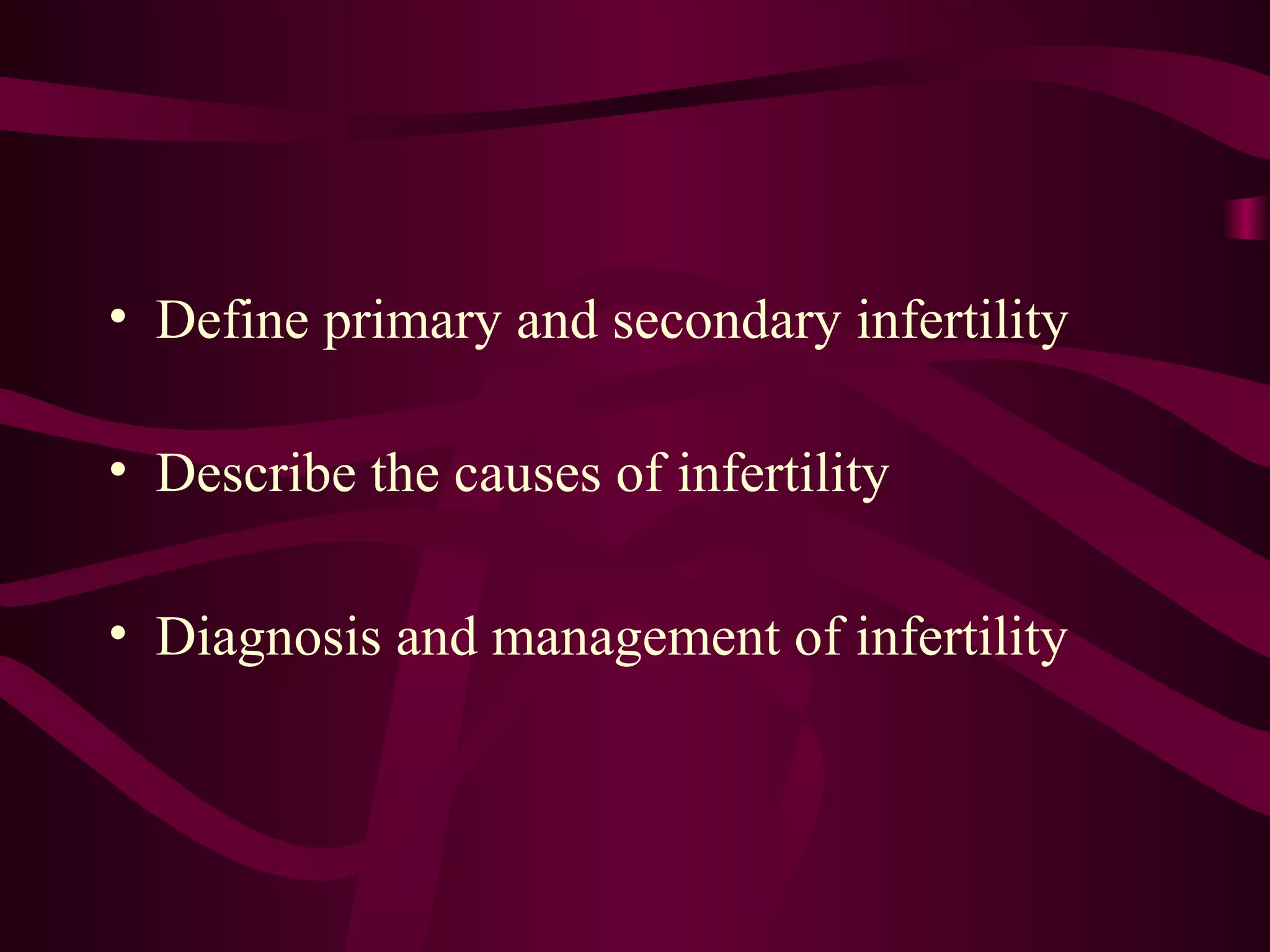 Male Infertility | PPT