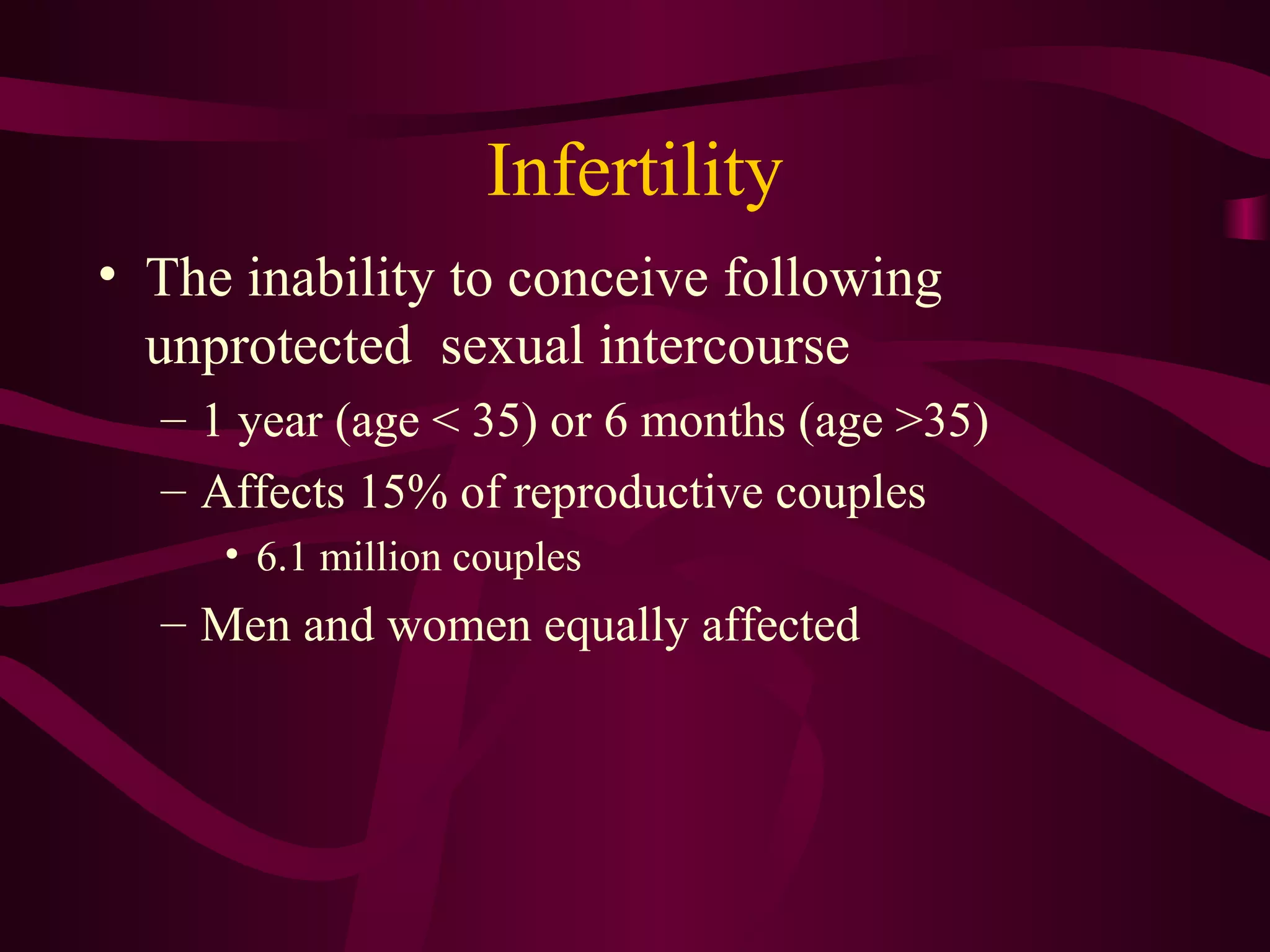 Male Infertility | PPT