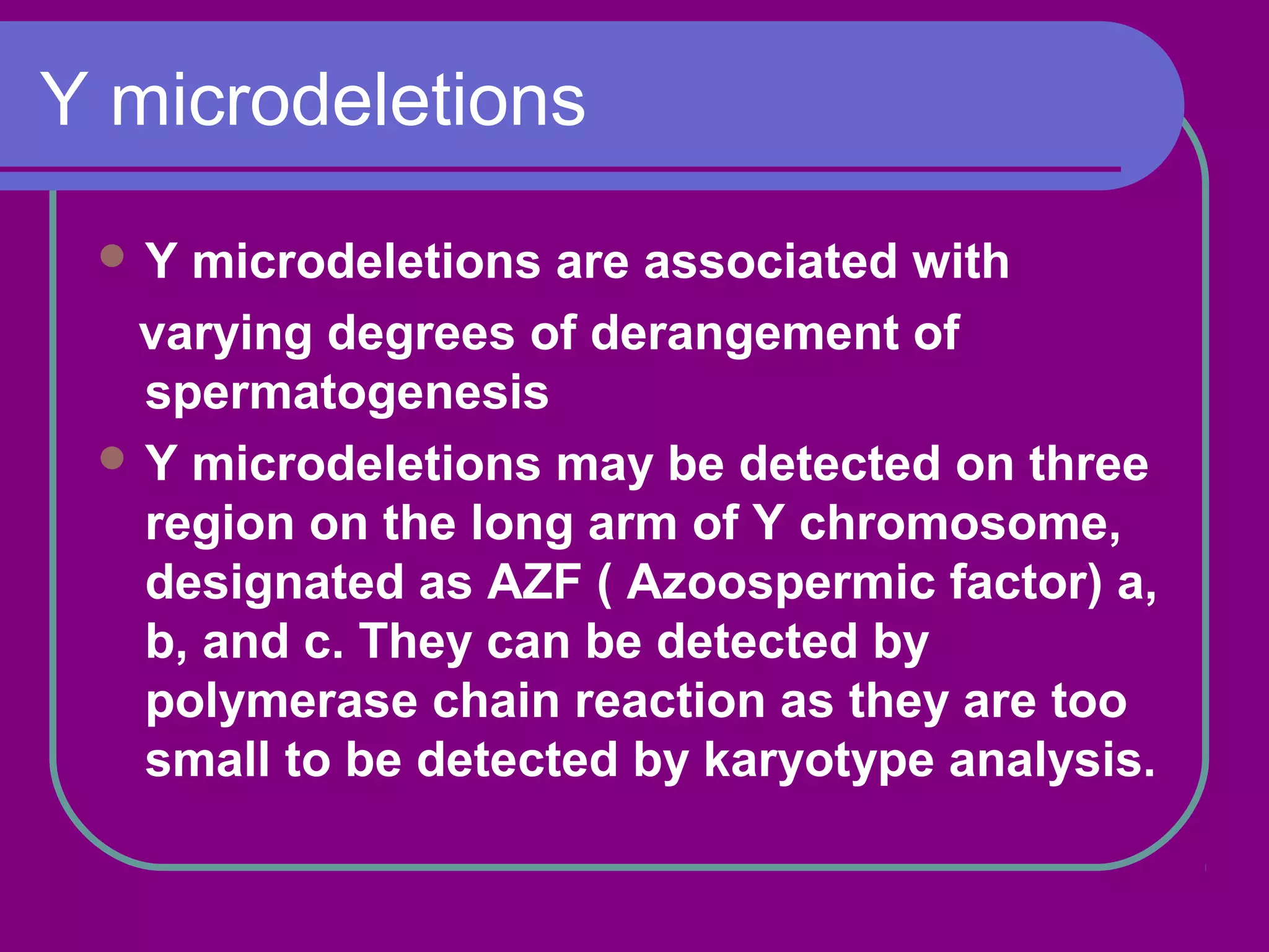 Male infertility | PPT