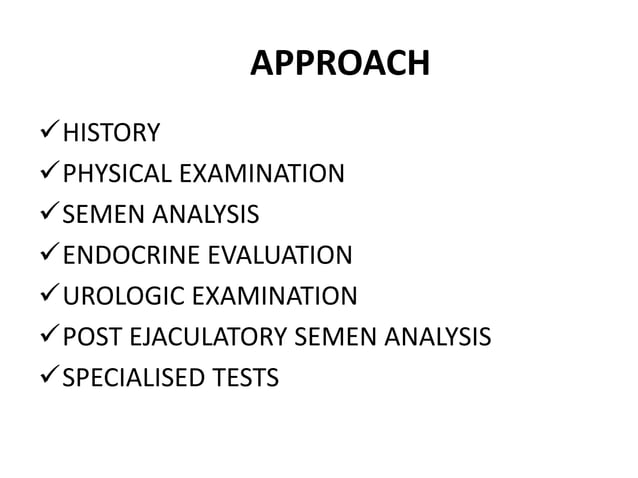 Male Infertility Ppt