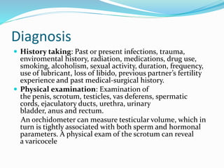 Male infertility | PPTX