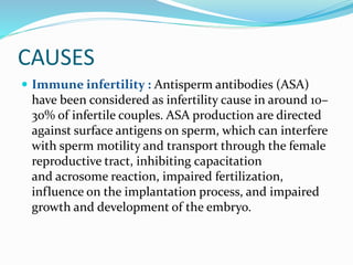 Male infertility | PPTX