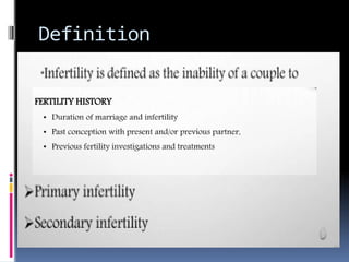 male infertility treatment and management | PPTX