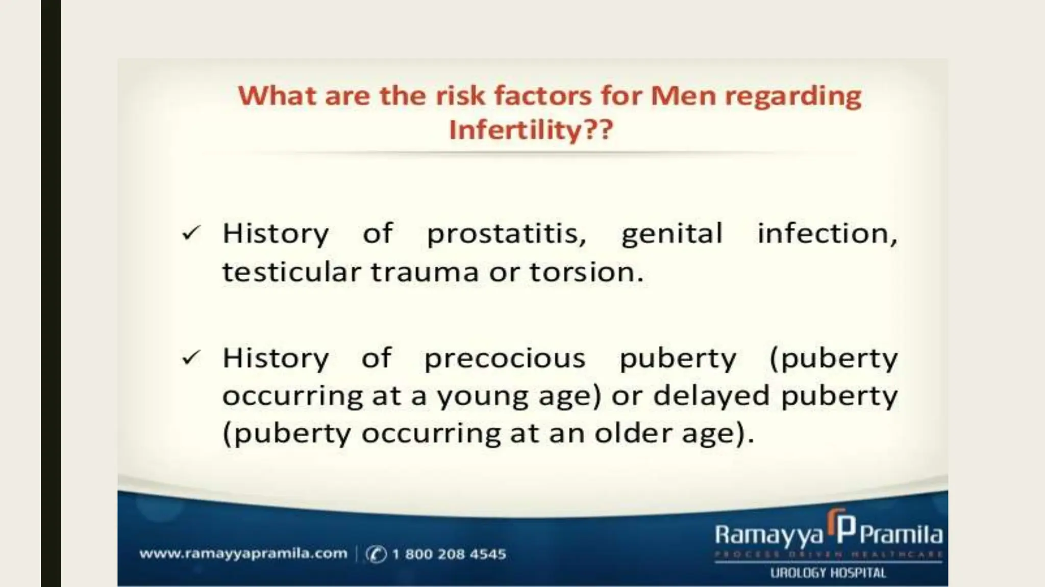 Male Infertility, Educational Platform.pptx