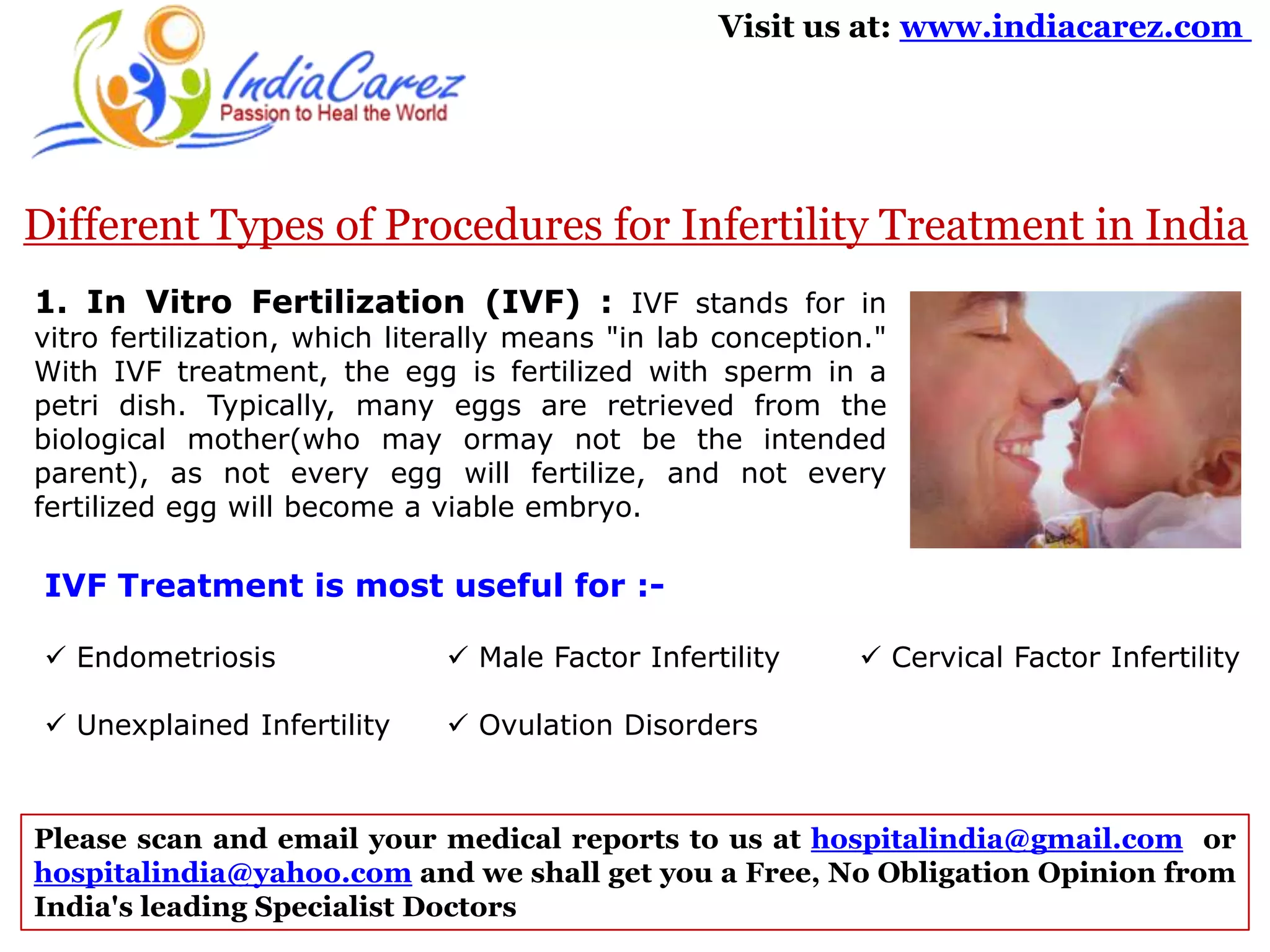 Male infertility treatment in india | PPT