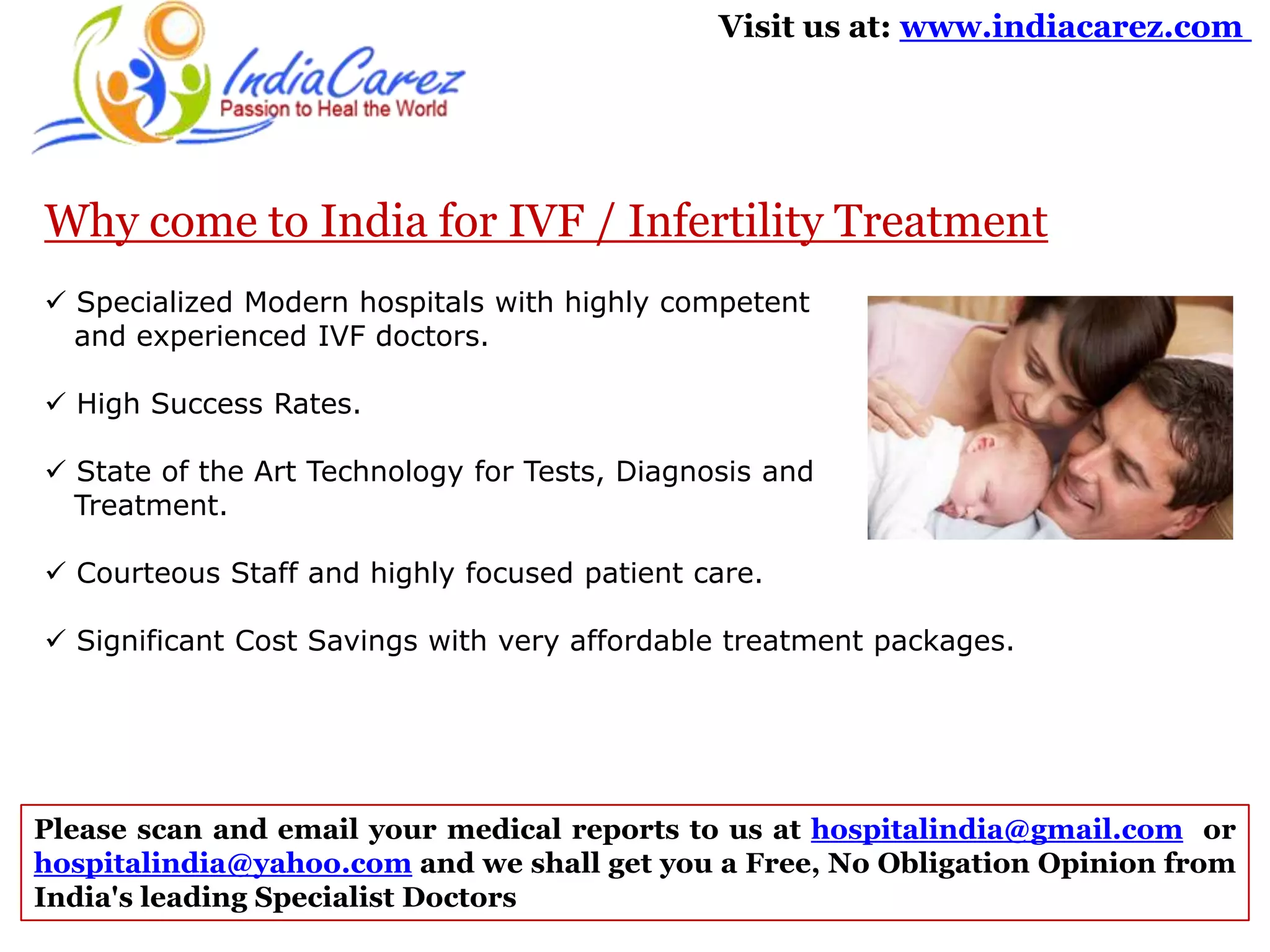 Male infertility treatment in india | PPT