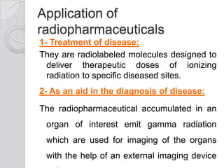 radiopharmaceuticals | PPTX