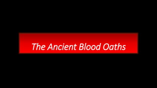 Pacto De Sangre | PPTX