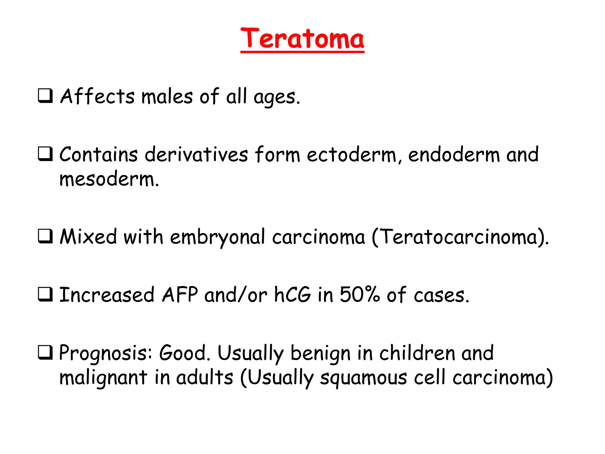 Hydrocele and testicular tumor | PPTX
