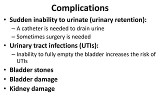 Male reproductive system diseases and procedures | PPTX