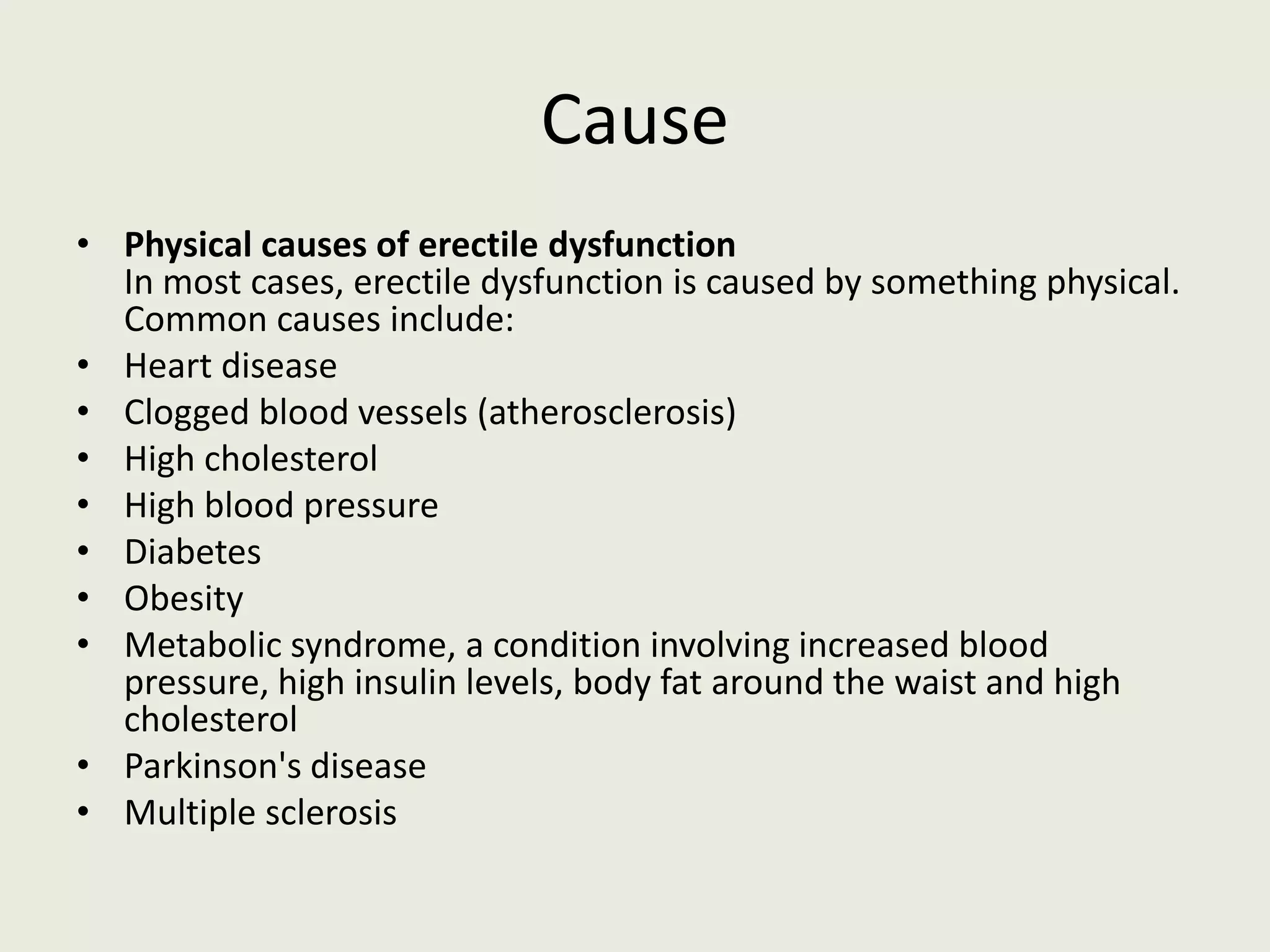 Male reproductive system disorders and diseases | PPTX
