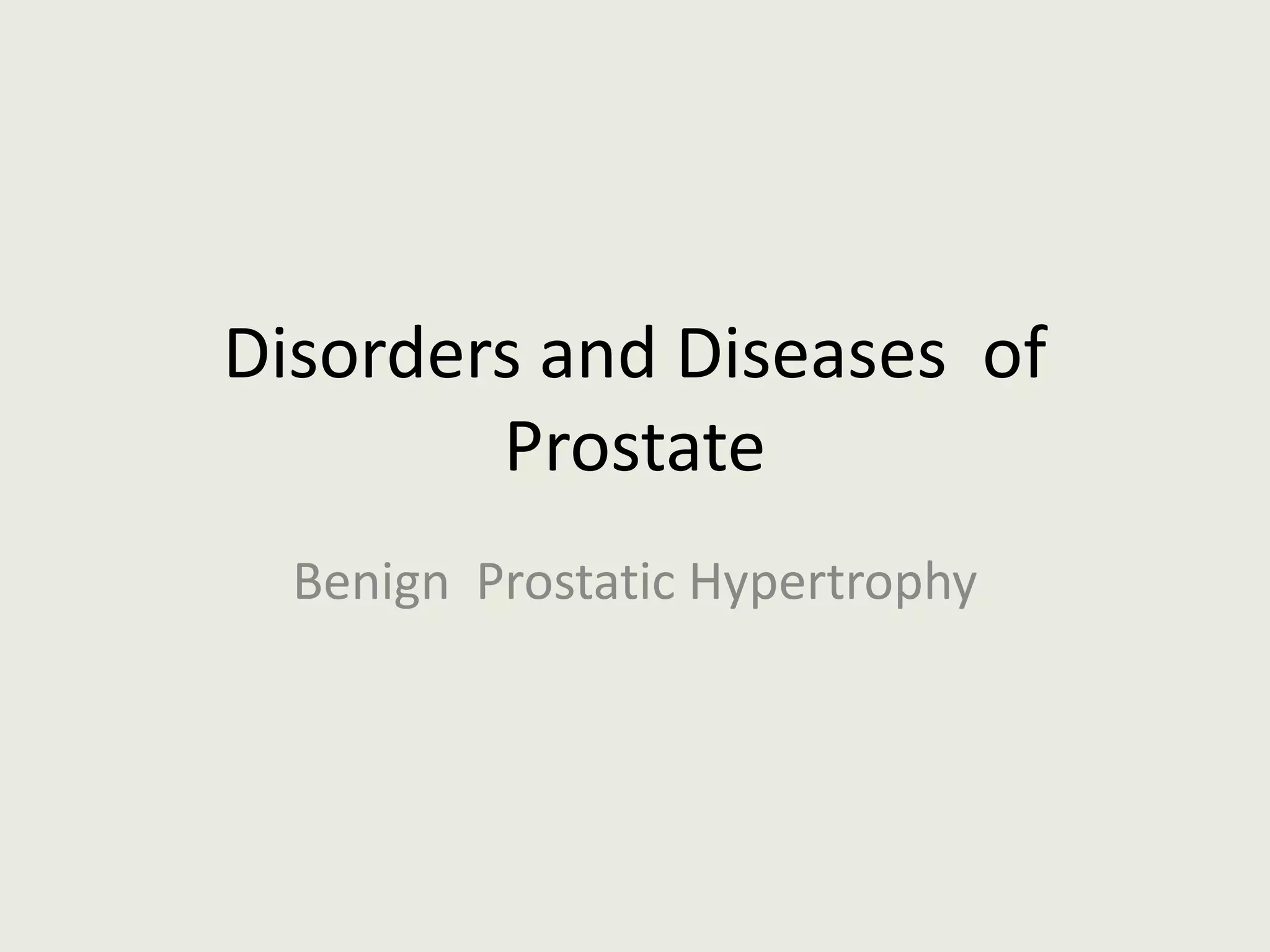 Male reproductive system disorders and diseases | PPTX