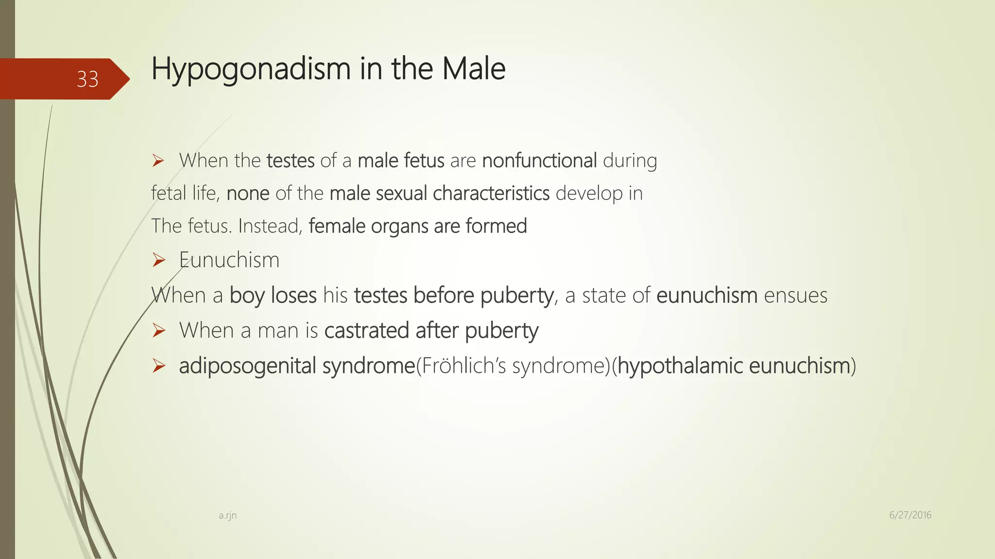 Male Sex Hormones Pptx Hormonal Disorders Endocrine And Metabolic
