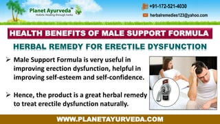 Male Support Formula - That Can Naturally Enhance Sexual Performance | PPT