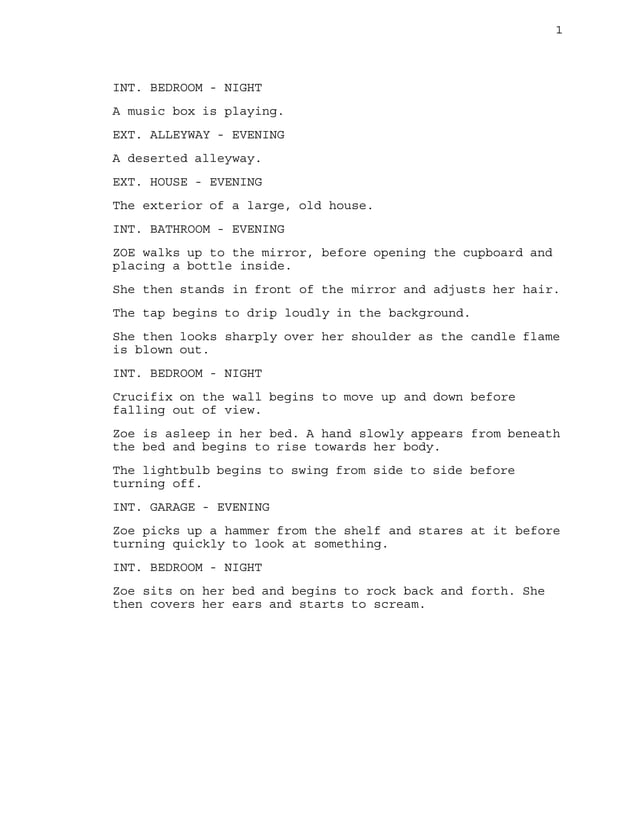 Malevolent Script | PDF