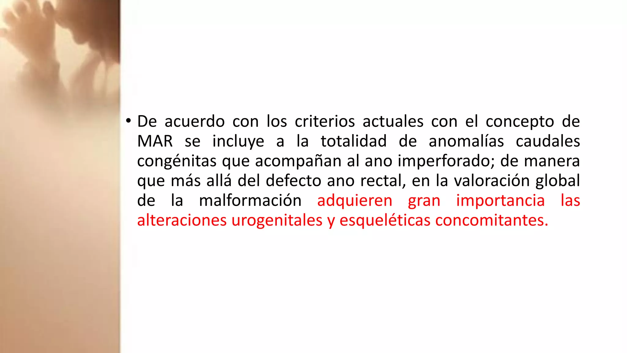Malformaciones anorrectales | PDF