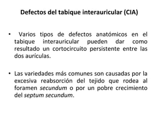 Malformaciones cardiacas 2 - Embriología ERA 3 | PPT