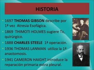 Malformaciones traqueoesofagicos | PPT