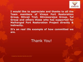 Malhargad project commitment | PPT