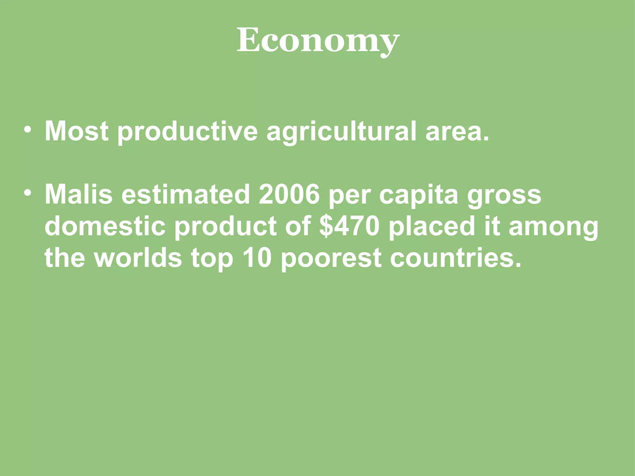 Mali | PPT