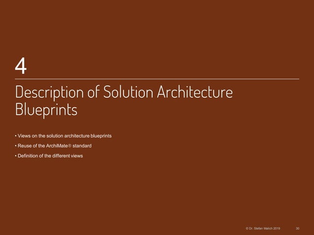 A Framework For Developing Iot Related Solution Architecture Blueprints
