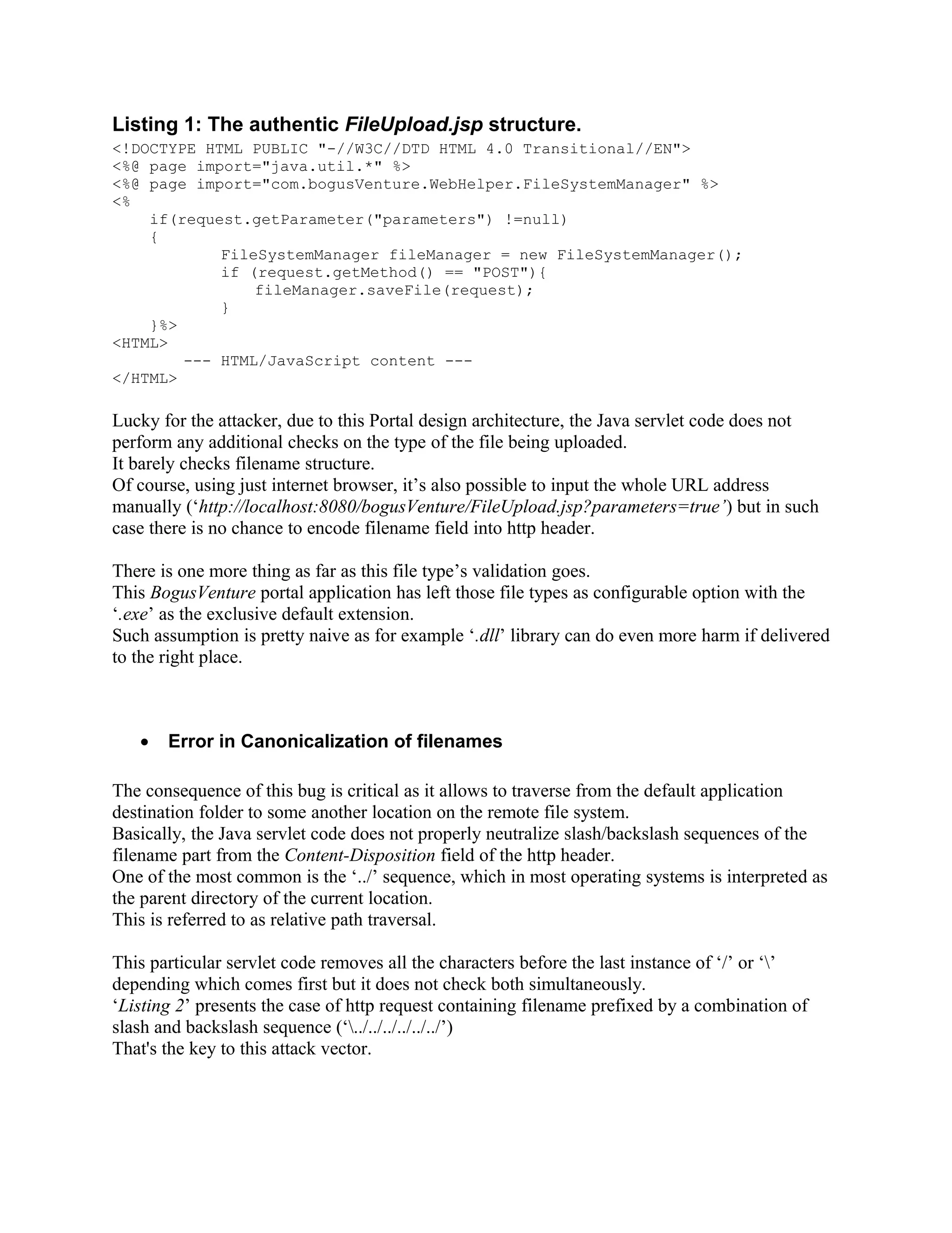 Malicious file upload attacks - a case study | DOC