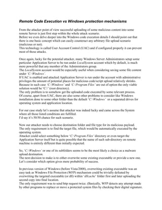 Malicious file upload attacks - a case study | DOC