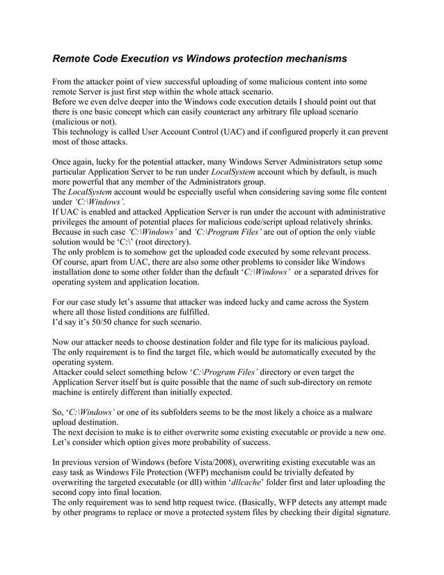 Malicious file upload attacks - a case study | DOC | Web Development | Internet