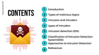 malicious logic, virus, worms, trojan horse, denial of service ...