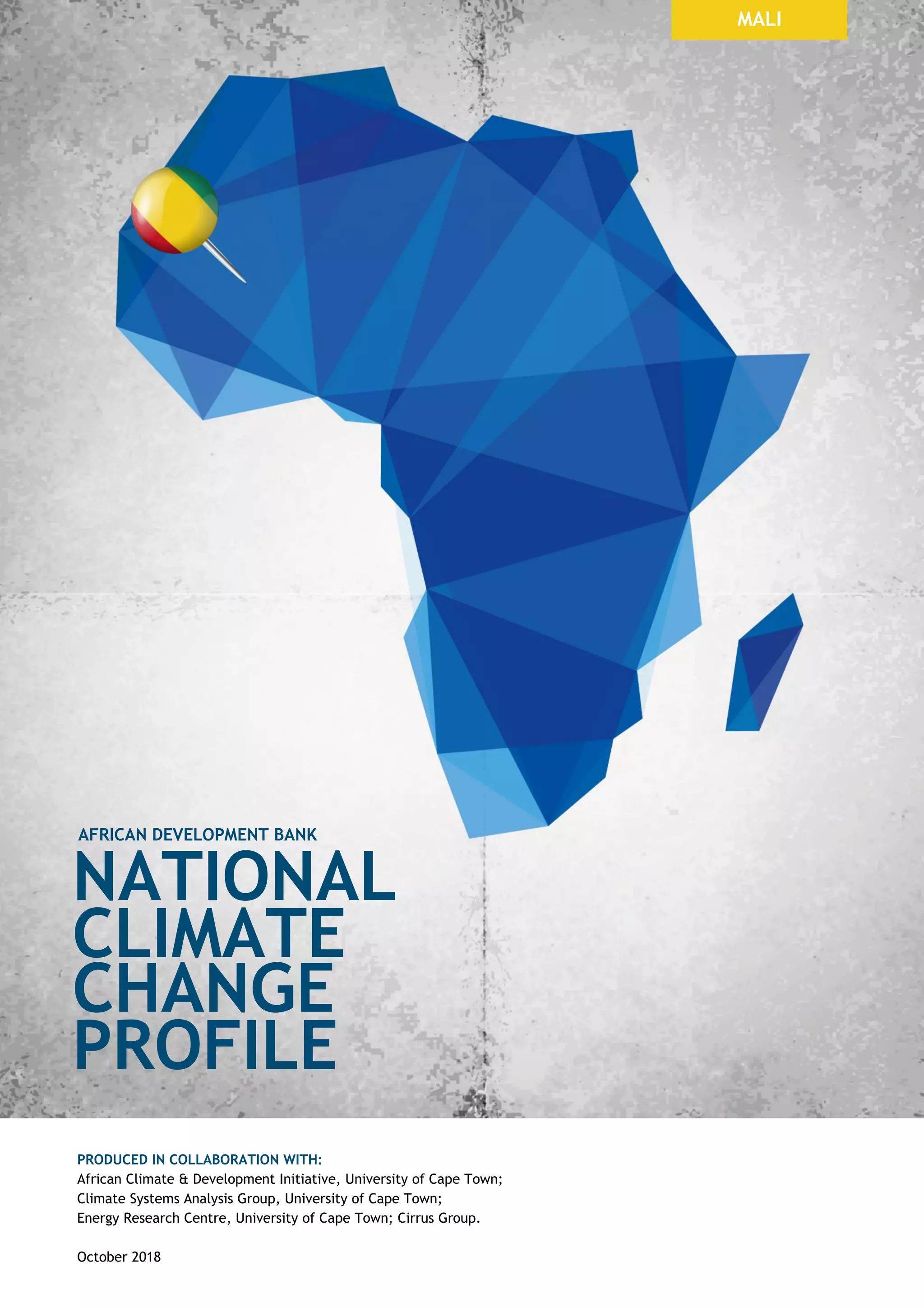 Mali climate change_afdb2018 | PDF