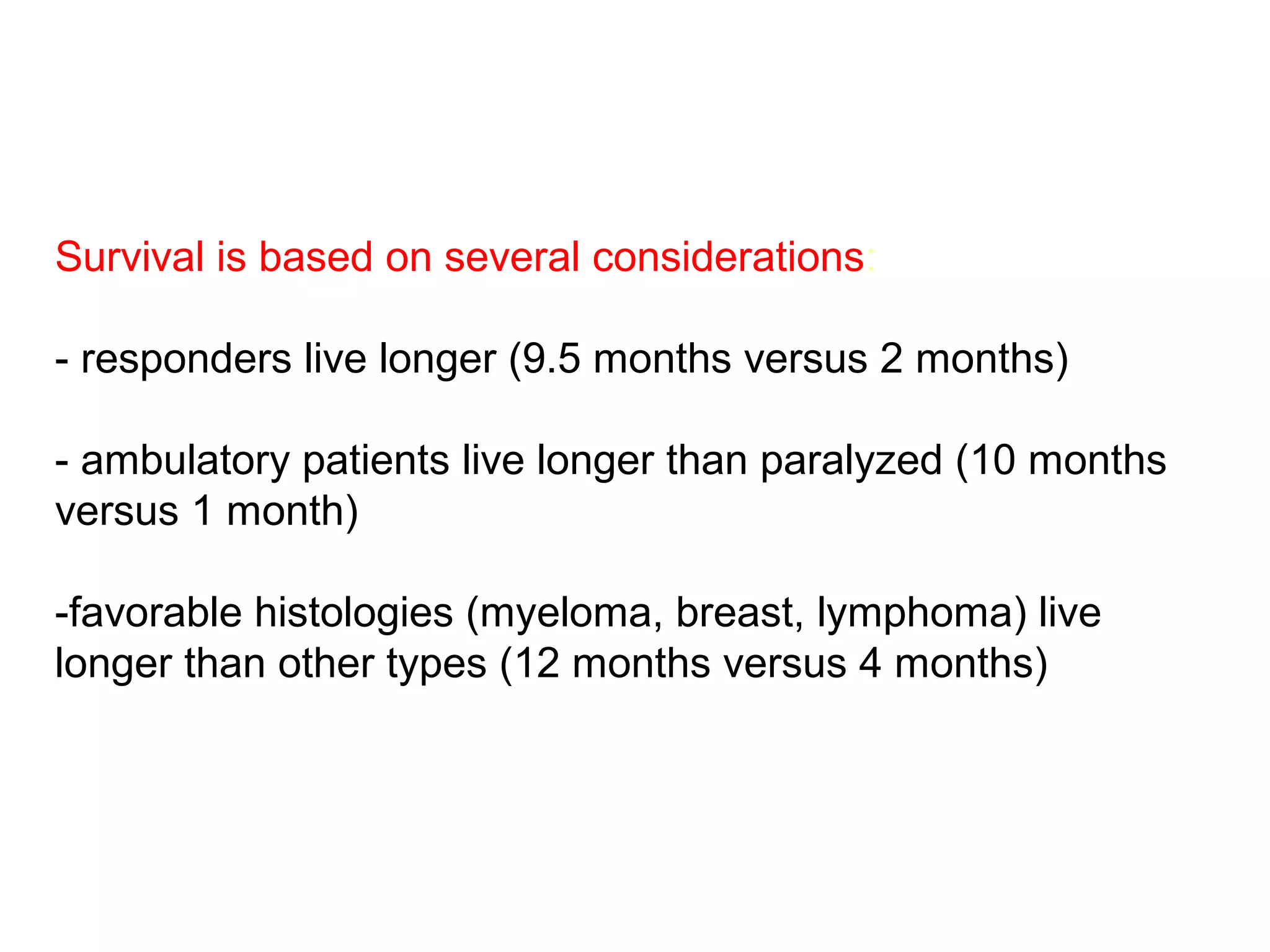 Maliganant spinal cord compression main | PPT