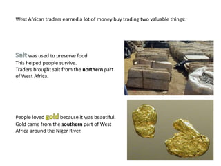 Kingdoms of Ancient West Africa | PPTX