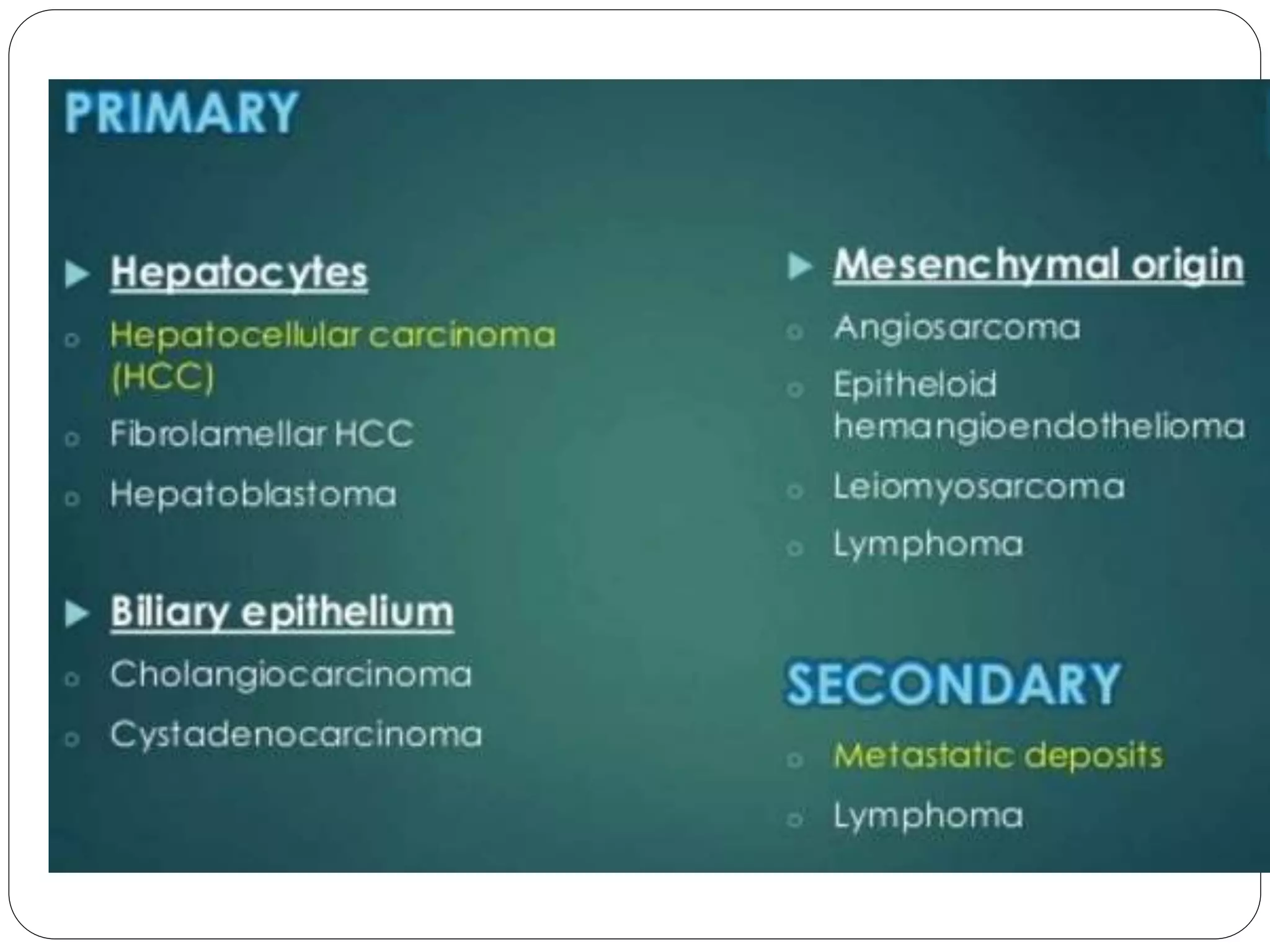 HEPATOCELLULAR CARCINOMA RADIOLOGY | PPTX
