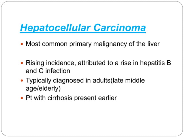 HEPATOCELLULAR CARCINOMA RADIOLOGY | PPTX | Endocrine and Metabolic ...