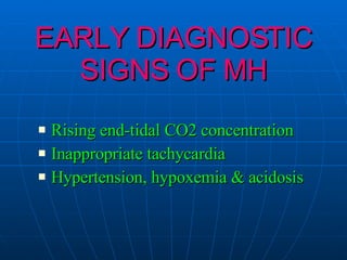 Malignant Hyperthermia | PPT